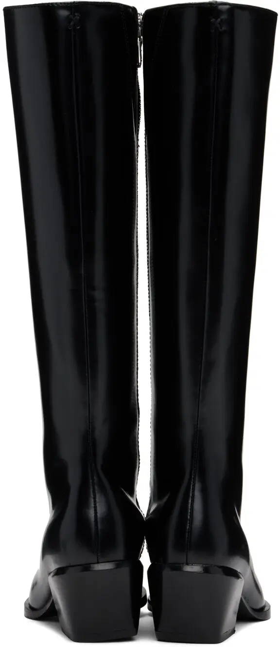 Rag Bone Joni Knee High Boots In Blk 50% Off Editorialist