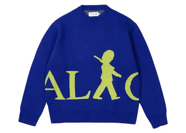 PALACE Guard Knit - Royal Blue