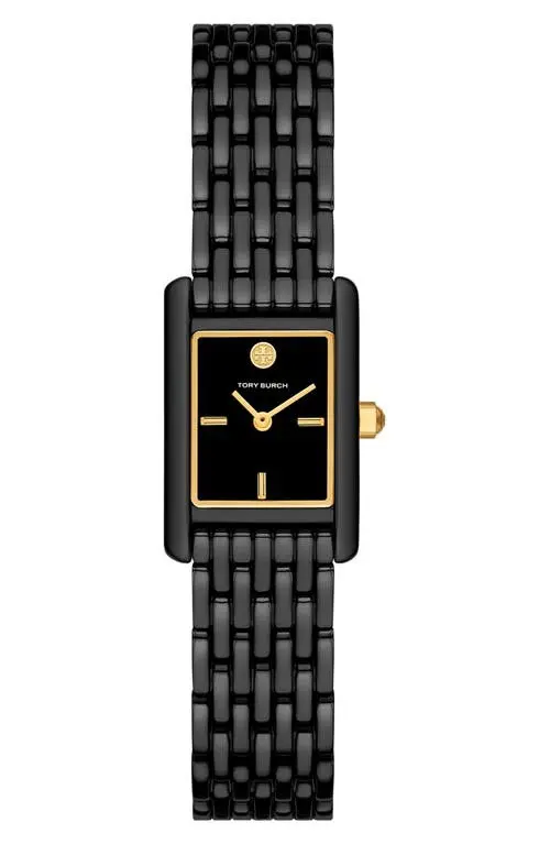 Tory Burch Eleanor Bracelet Watch - Black