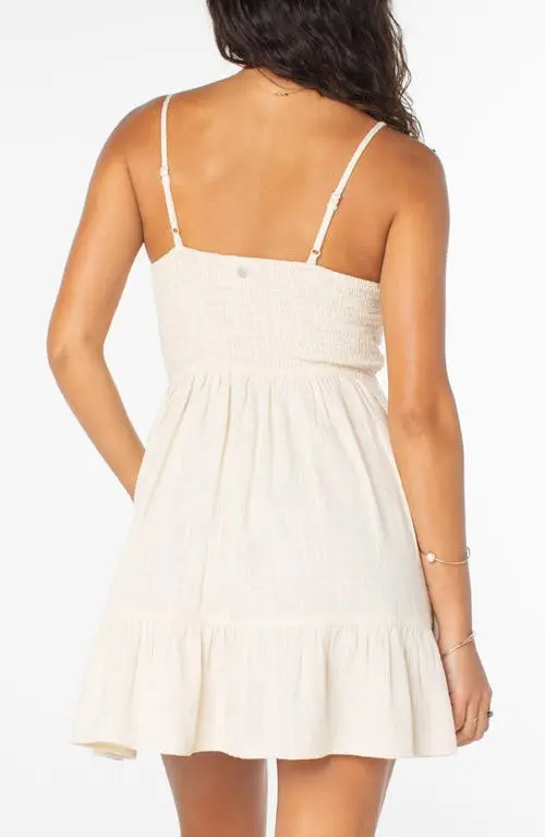 Roxy Jasmine Breeze Smocked Mini Sundress