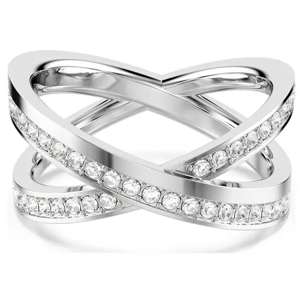 SWAROVSKI Delta Band Ring - White