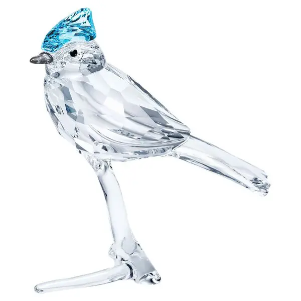 SWAROVSKI Feathered Beauties Blue Jay - White