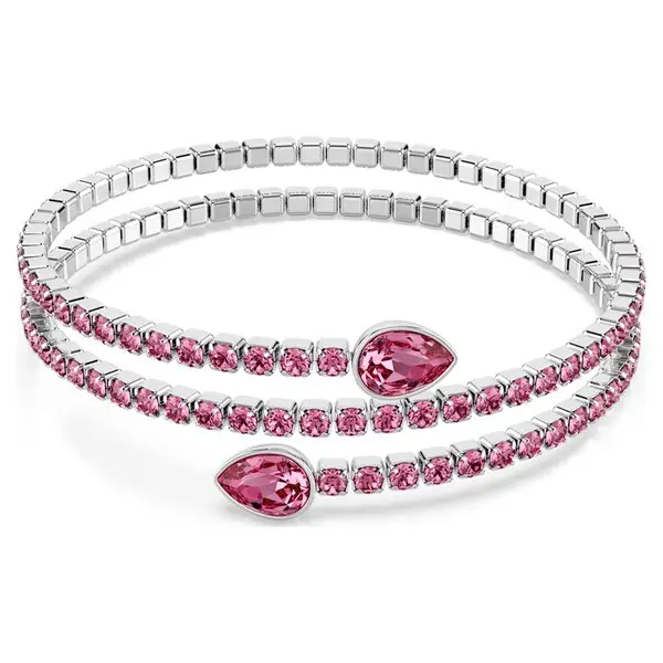 SWAROVSKI Twisty Cuff Bracelet - Pink