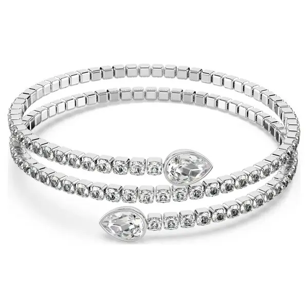 SWAROVSKI Twisty Cuff Bracelet - White