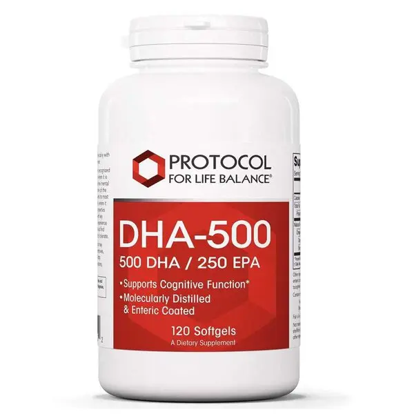 PROTOCOL FOR LIFE BALANCE Protocol Dha-500 120 Softgels - One-color