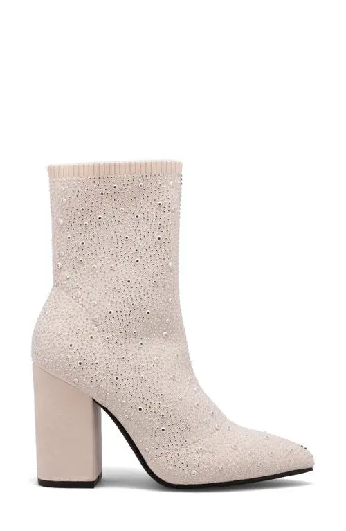 Mia Magdalena Pointed Toe Bootie - Off White