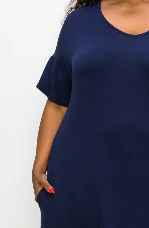 olive green jersey dress Olive green jersey Relaxed T Shirt Dress