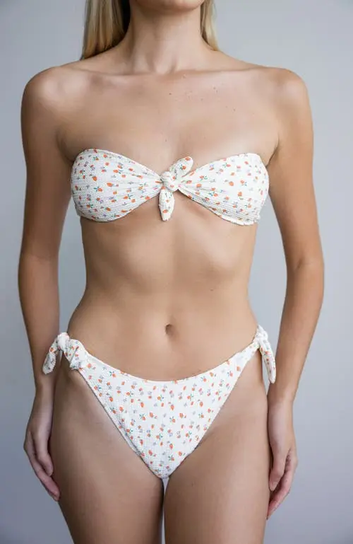DIPPIN DAISY'S Bunny Knotted Bandeau Bikini Top - Shortcake