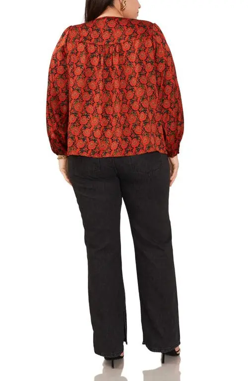 1.State Floral Print Woven Shirt