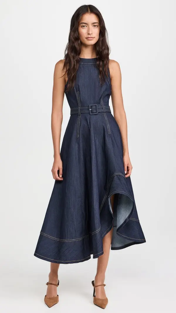 Cinq À Sept Zelda Denim Dress