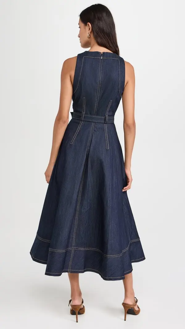 Cinq À Sept Zelda Denim Dress