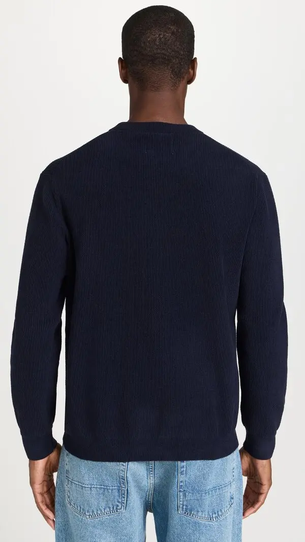 Nn07 Danny Lightweight Sweater - Navy Blue