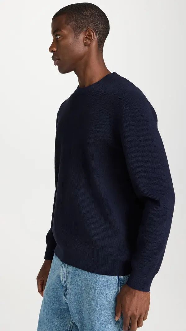 Nn07 Danny Lightweight Sweater - Navy Blue