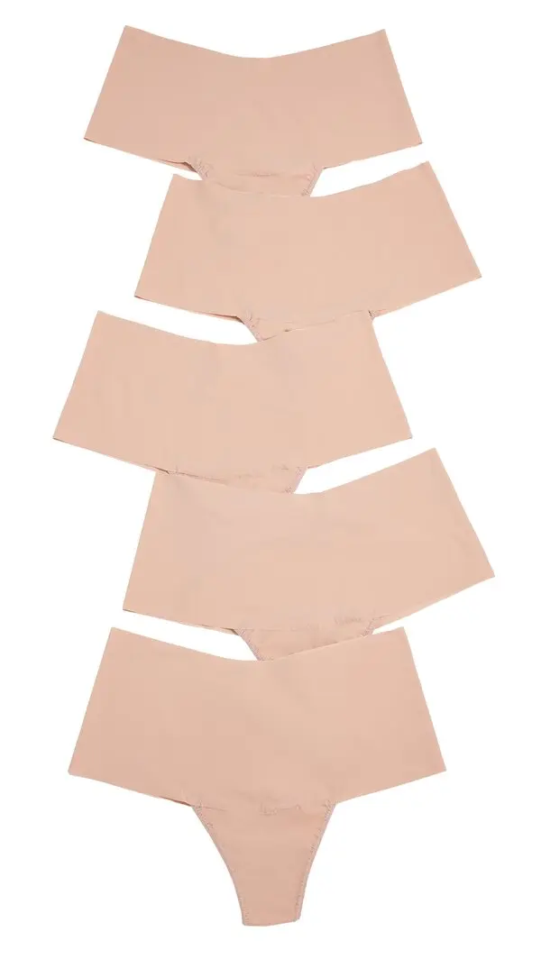 Hanky Panky Breathe High Rise Thong 5 Pack