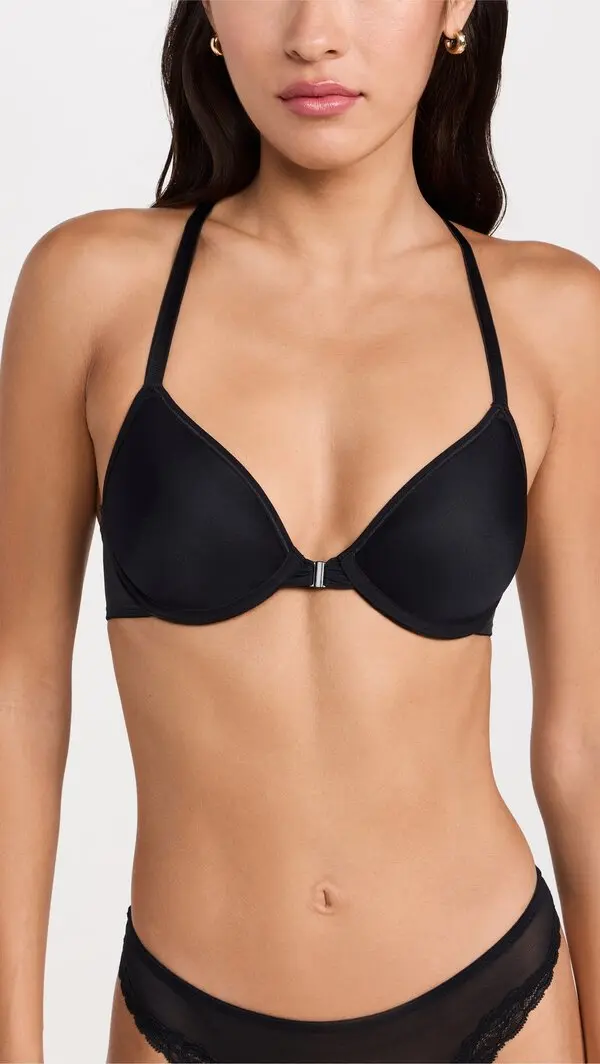 SKARLETT BLUE Spellbound Front Close Spacer Bra - Black