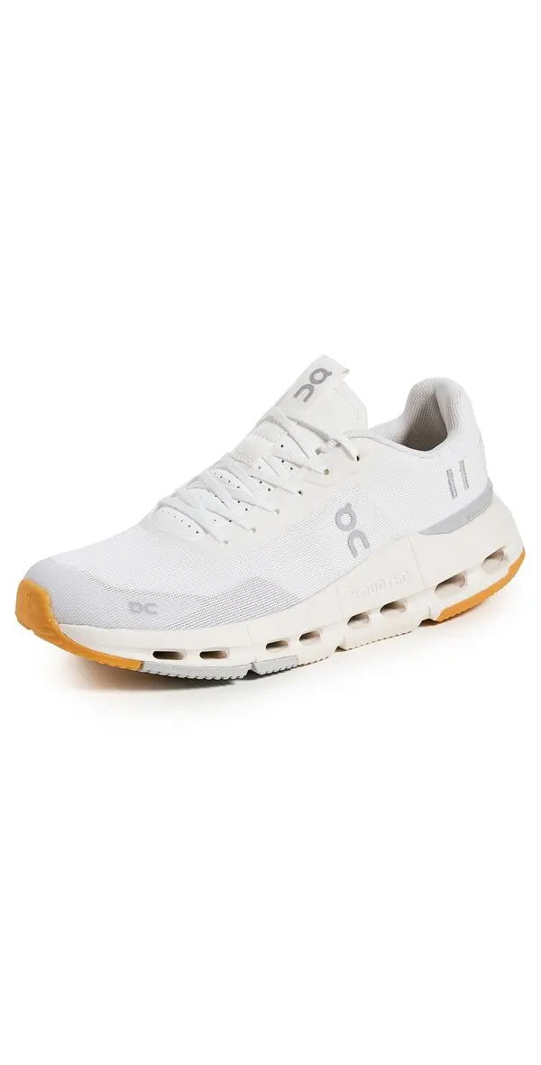 On Cloudnova Form Sneakers - White Ivory