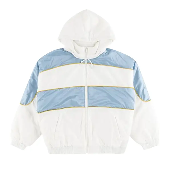 Supreme Sports Piping Puffy Jacket - White
