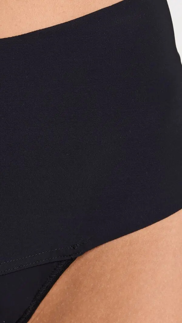Hanky Panky Breathe High Rise Thong 5 Pack - Black