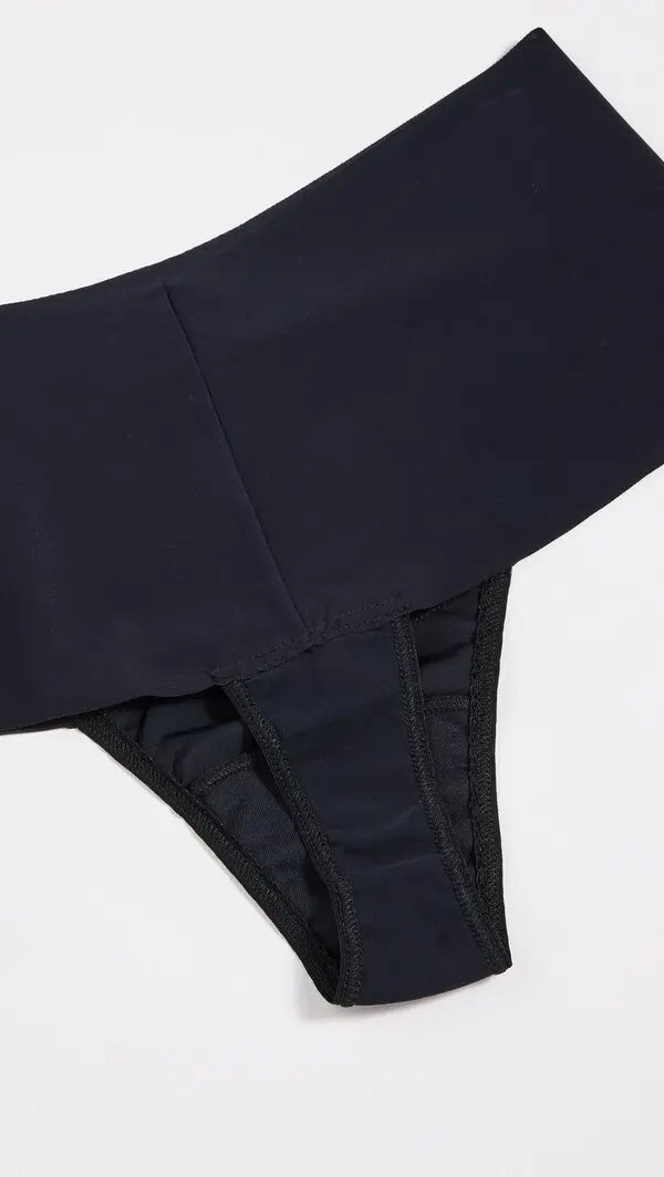 Hanky Panky Breathe High Rise Thong 5 Pack - Black