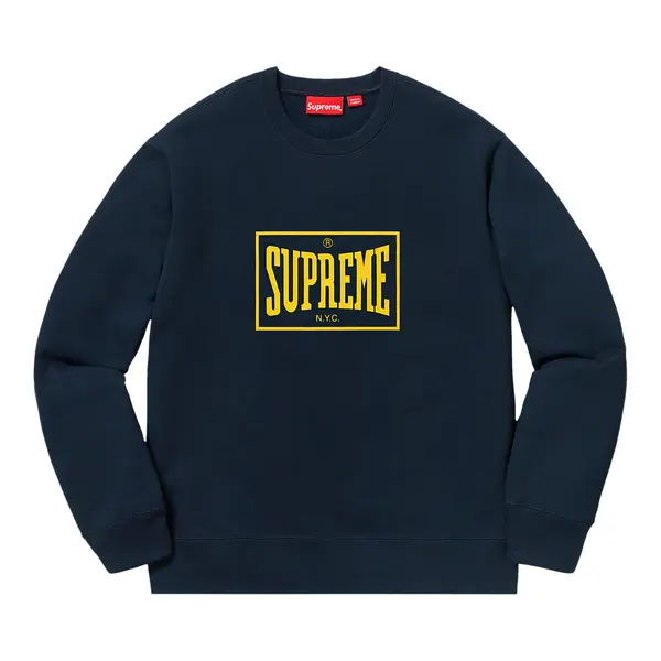 Supreme Warm Up Crewneck - Blue