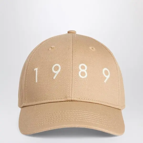 1989 STUDIO Embroidered Baseball Cap - Beige