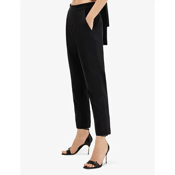 ALLSAINTS Aleida Straight-leg High-rise Trousers