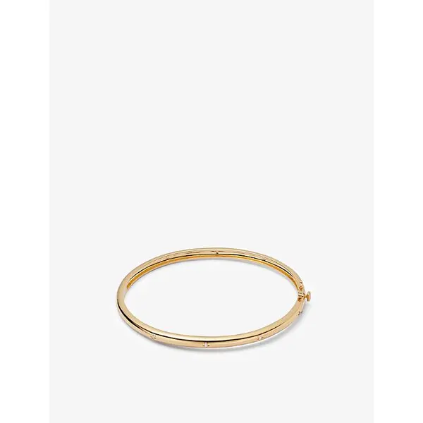 Astley Clarke Celestial Orion Bangle - Yellow Gold Vermeil