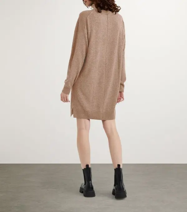 Chinti & Parker Wool-cashmere Rollneck Sweater Dress