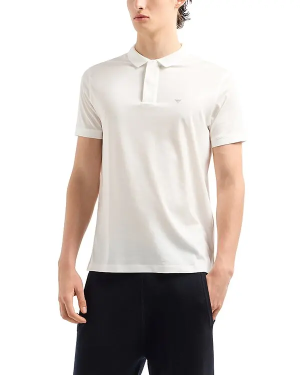 Emporio Armani Capsule Travel Polo Shirt - Off White