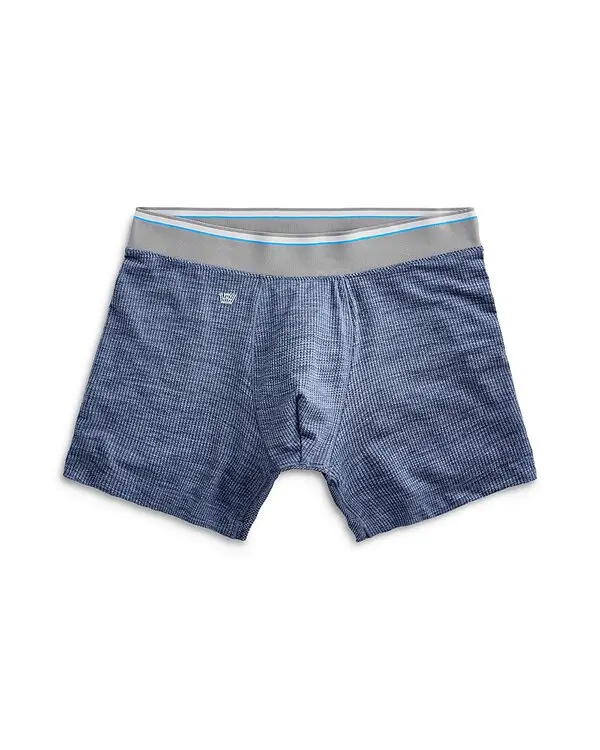 Mack Weldon X Airknit Boxer Briefs - Indigo Heather
