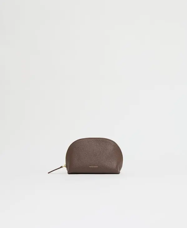 MANSUR GAVRIEL Small Bellezza Pouch - Chocolate