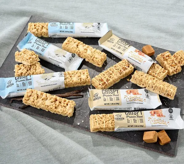 GENIUS GOURMET Count Individually Wrapped Protein Bars - One-color
