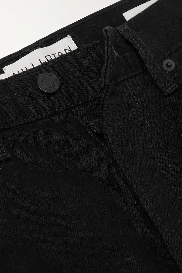 NILI LOTAN Smith High-rise Straight-leg Jeans