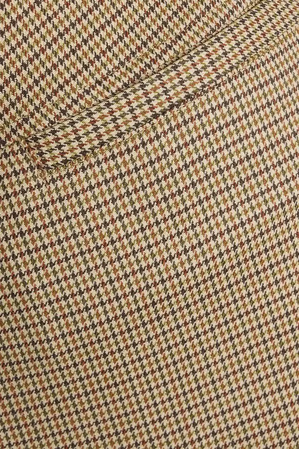 NILI LOTAN Tel Aviv Houndstooth Wool Pants