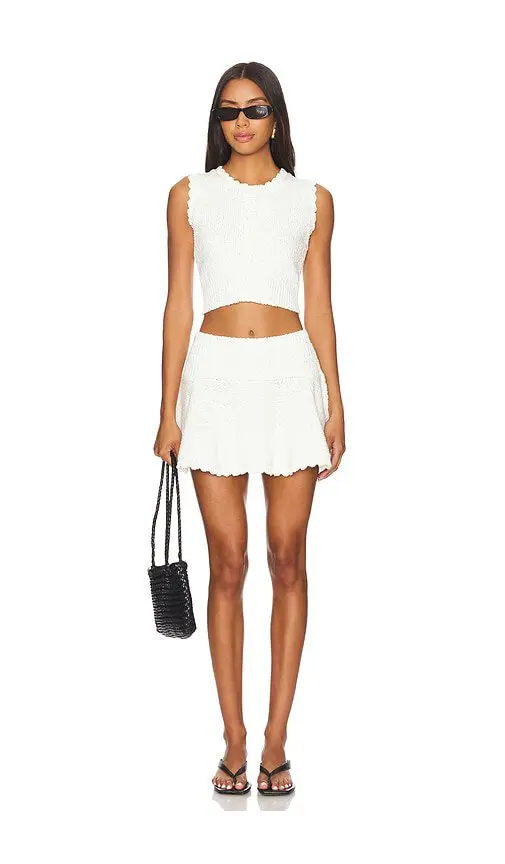 Majorelle Pippa Vest - Ivory