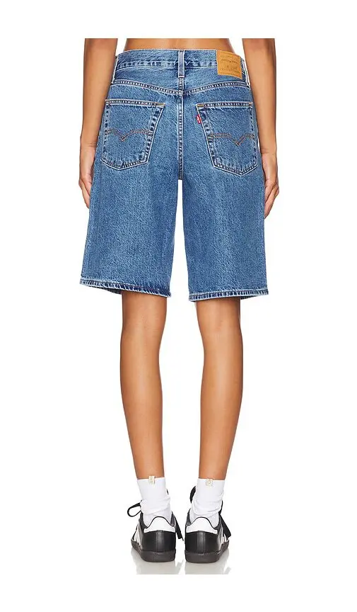 LEVI'S Baggy Dad Jorts In Light Wash Denim