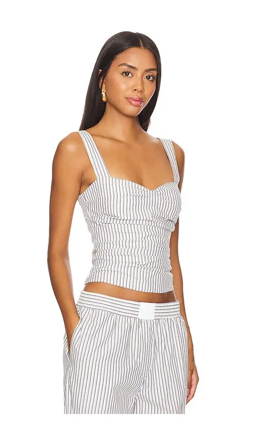 Lioness Cobain Corset - Ivory Multi Stripe