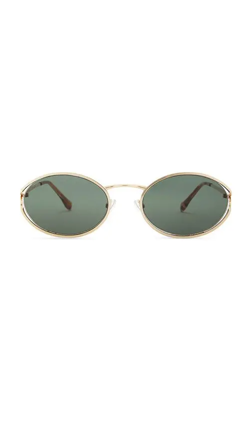 BANBE The Sampaio Sunglasses - Gold & Olive