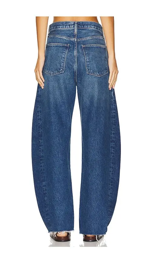 AGOLDE Luna Pieced High-rise Jeans - Split