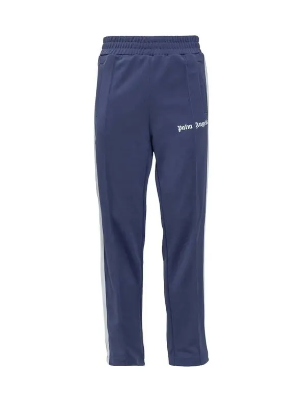 Palm Angels Classic Track Pants - Navy Blue/white