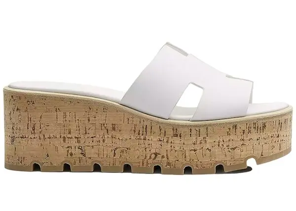 Hermès Eze 30 Sandal - White