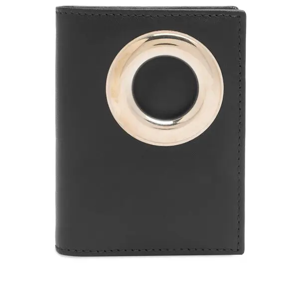 Comme Des Garçons Wallet Sa0641se Eyelet Wallet - Black