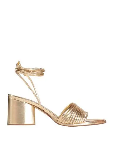 AeydĒ Metallic Leather Sandals