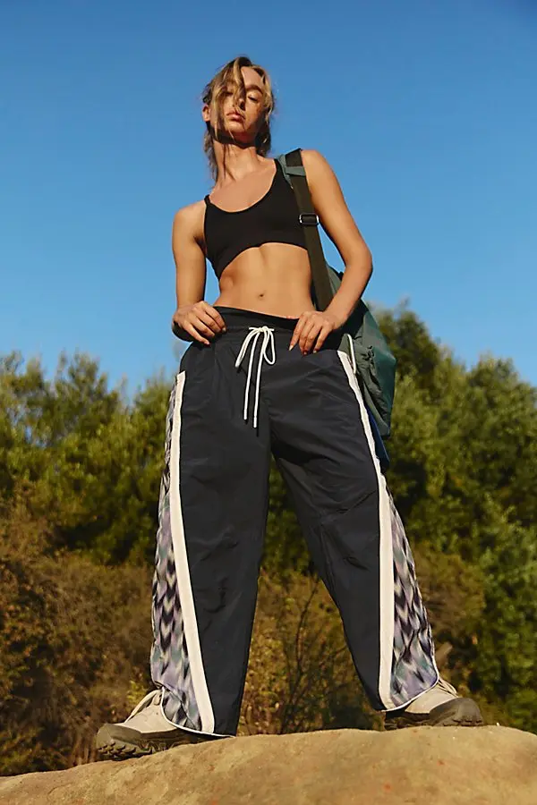 Free People Champ Is Here Printed Pants