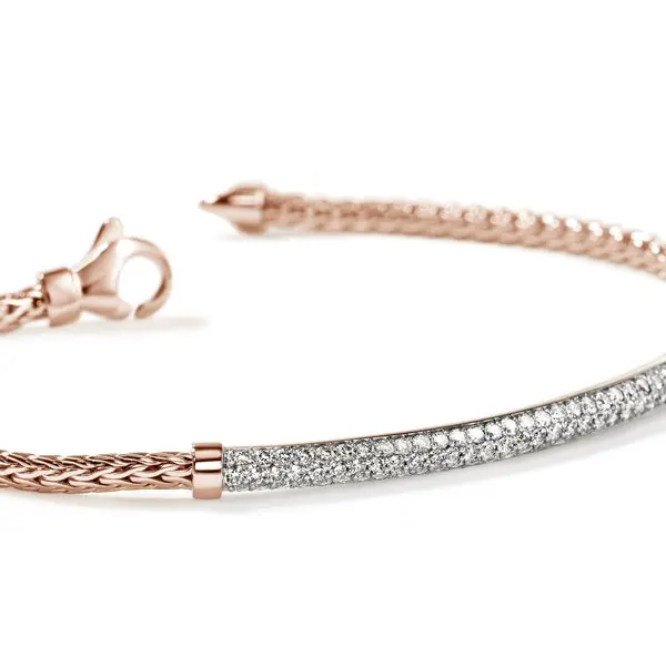 John Hardy Jh Essential Pavé Bracelet - Gold