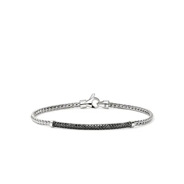 John Hardy Jh Essential Pavé Bracelet - Sterling Silver
