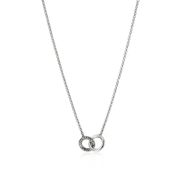 John Hardy Jh Essential Linked 2mm Necklace - Sterling Silver