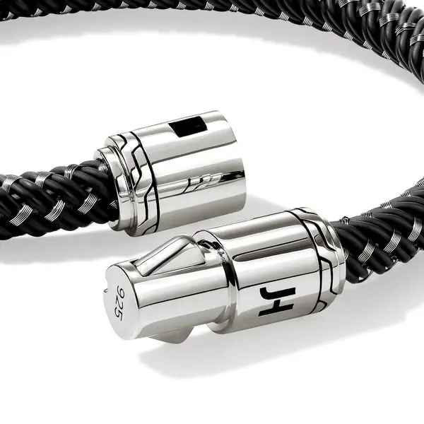 John Hardy Cord Bracelet - Sterling Silver