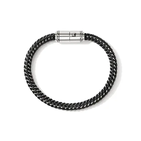 John Hardy Cord Bracelet - Sterling Silver