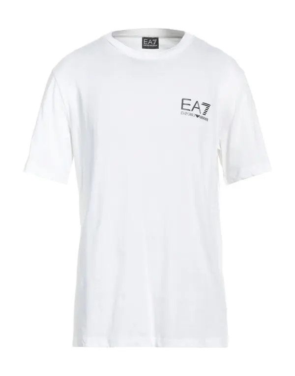 EA7 T-shirt Size Cotton - White
